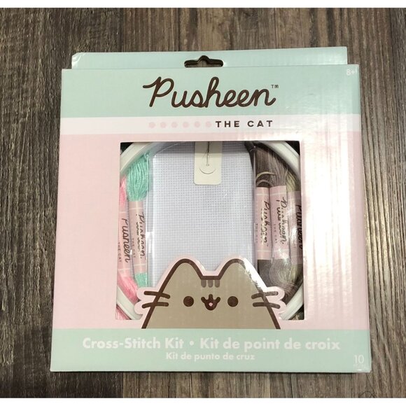 Pusheen | Toys | Pusheen The Cat Crossstitch Kit Set New In Box | Poshmark